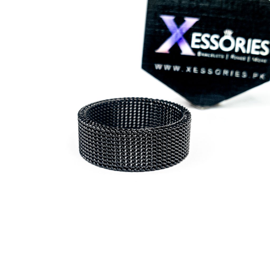 Mesh Ring - Black - Xessories